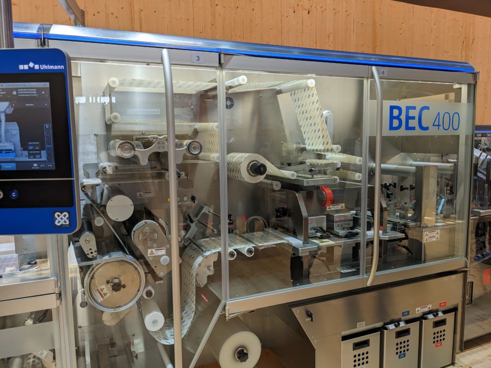 Blisterlinie BEC 400 from Uhlmann -- interpack 2026 - packaging trade show